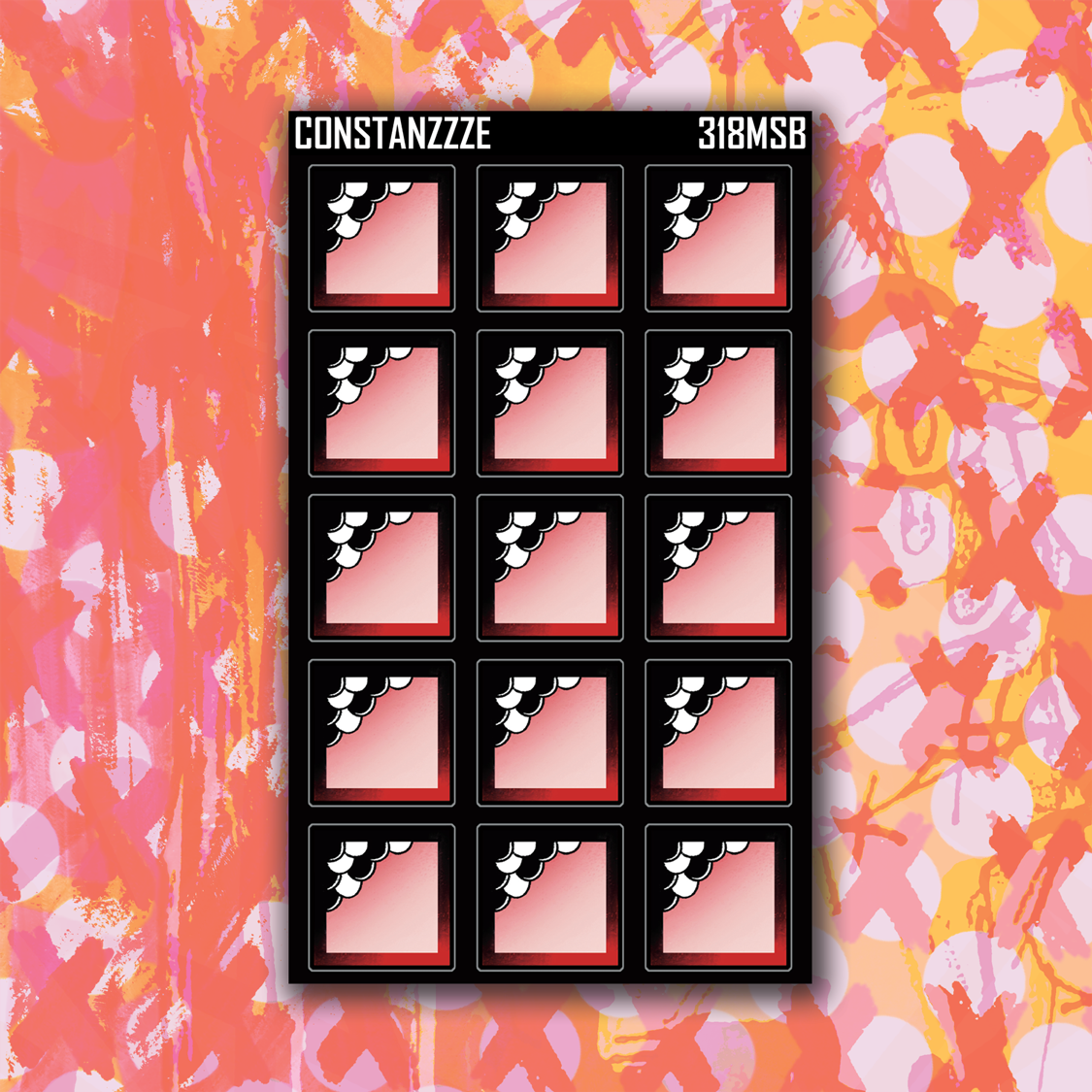 Small 318 Mermaid Box Sticker Sheet – Constanzzze