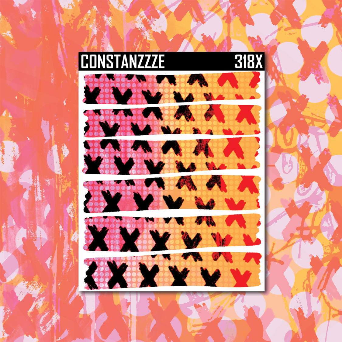 318 X Strippies Sticker Sheet – Constanzzze