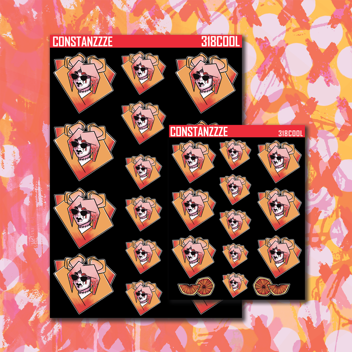Blackout 318 Cool Sticker Sheets – Constanzzze