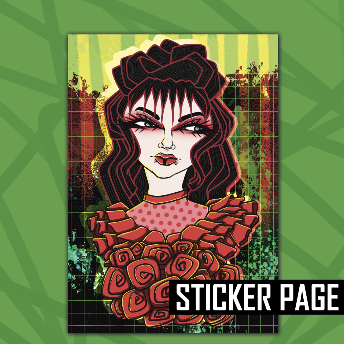 Lydia Sticker Page – Constanzzze