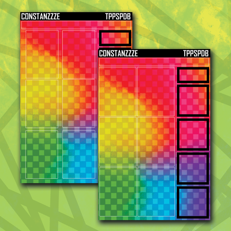 Rainbow Checker Pattern Deco Boxes (choose your size) – Constanzzze