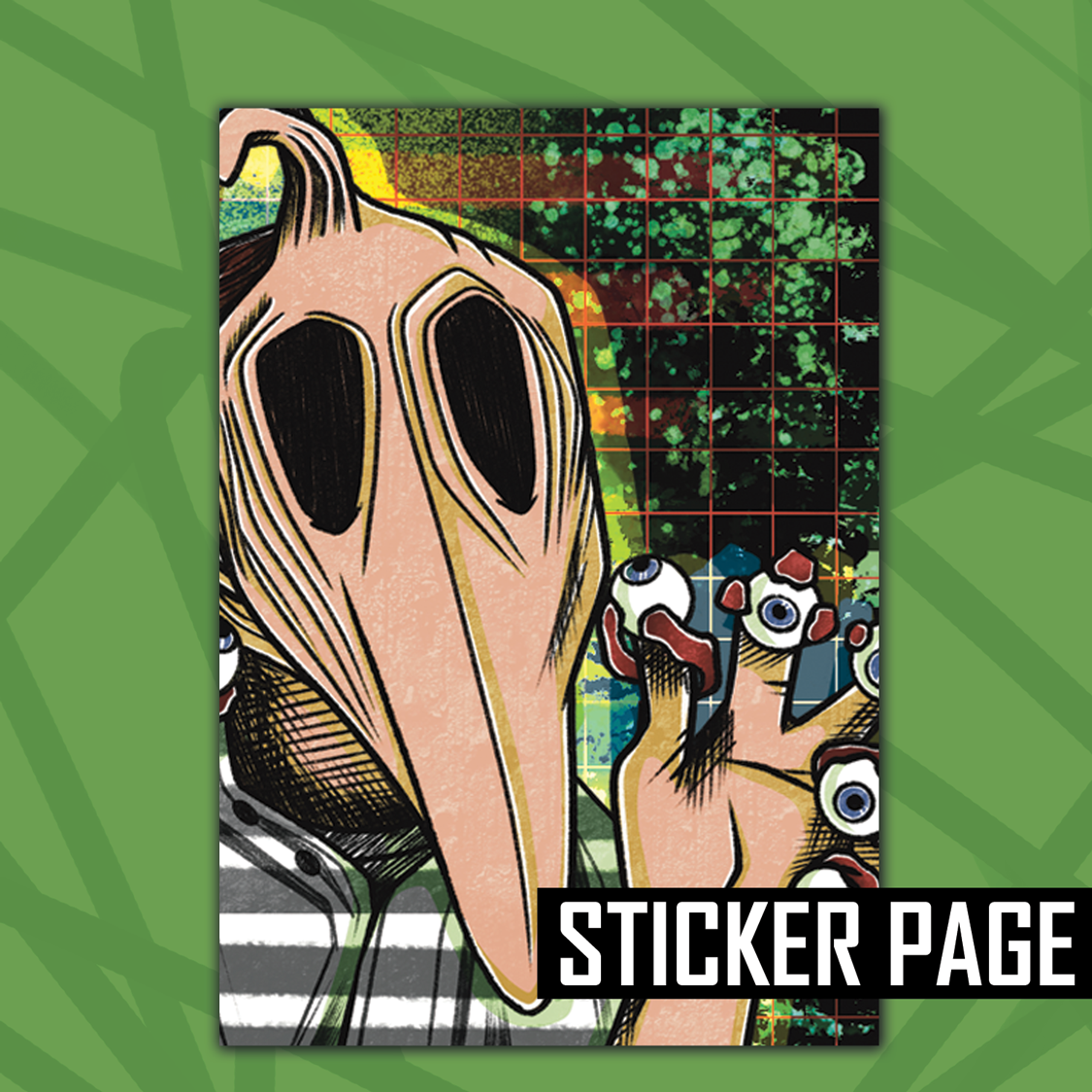 Scary Adam Sticker Page – Constanzzze