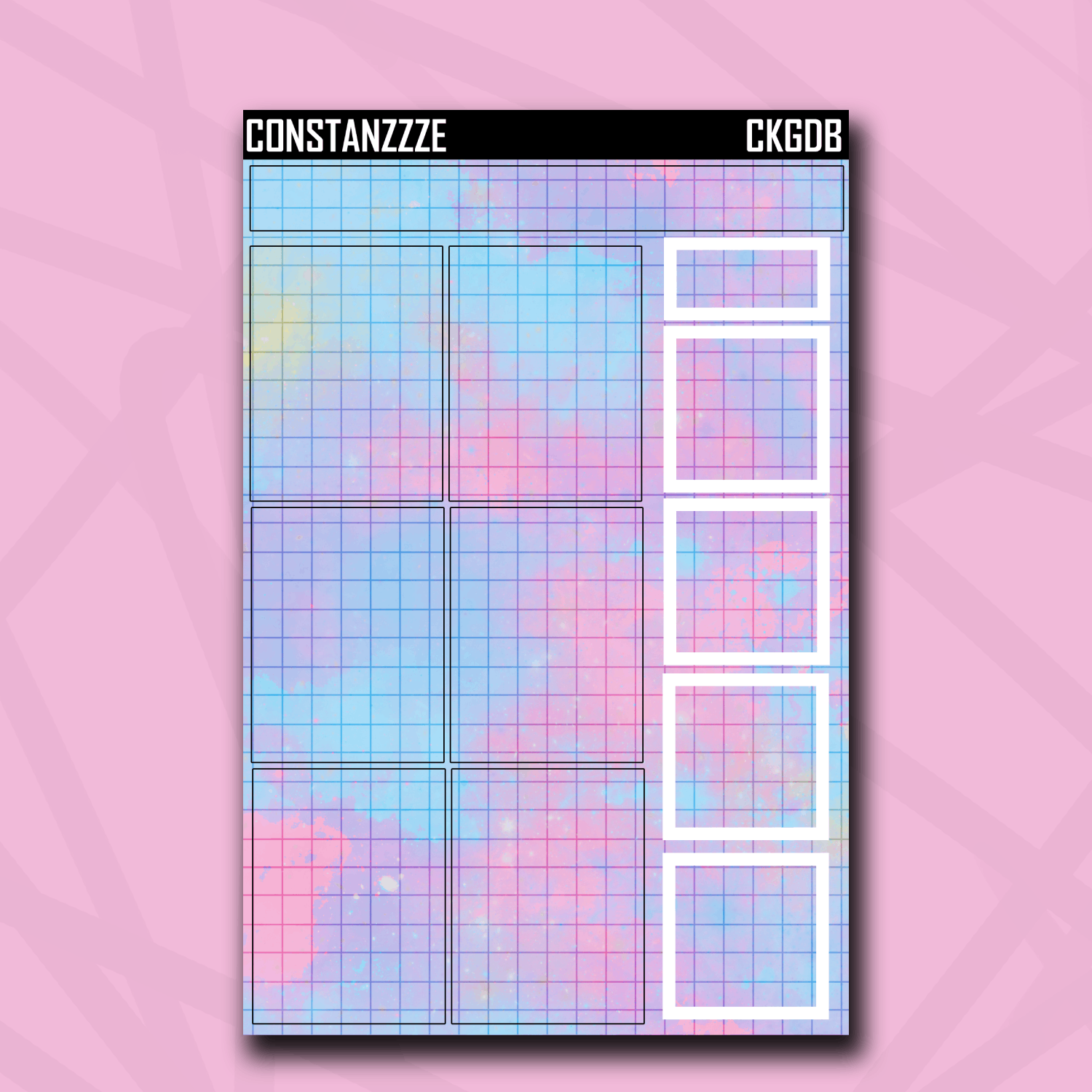 Cotton Kandi Grid Vertical Deco Boxes – Constanzzze