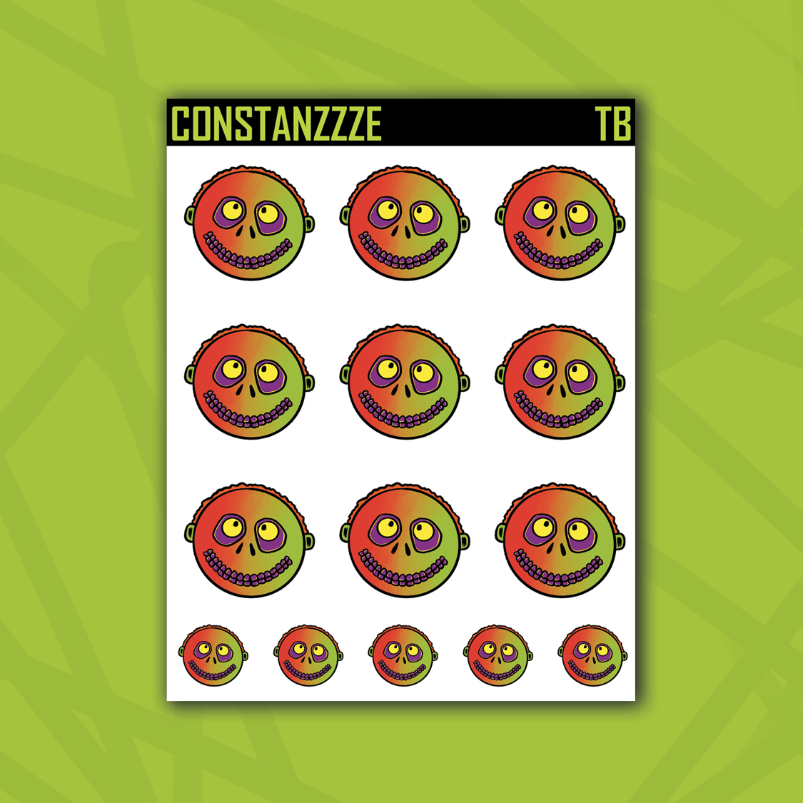 Traditional Barrel Sticker Sheet – Constanzzze