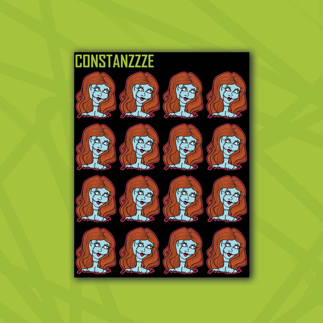 Traditional Sally Sticker Sheet – Constanzzze