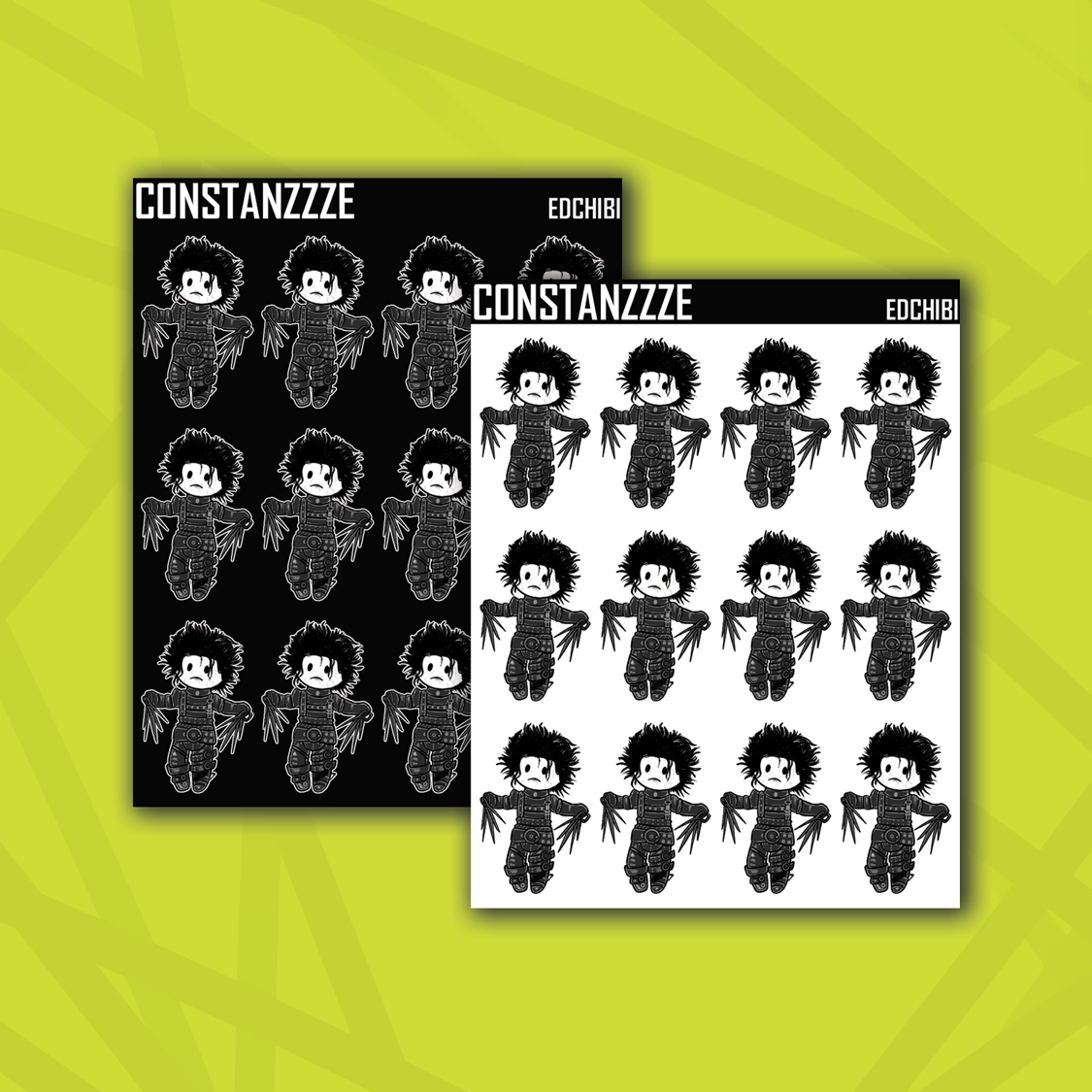 Edward Chibi Sticker Sheet – Constanzzze