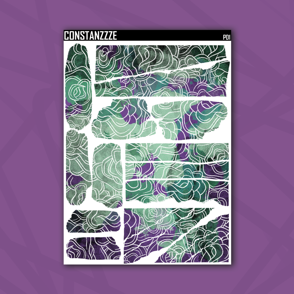 Light Plague Doctor Roses Variety Swatch and Rippies Sheet – Constanzzze