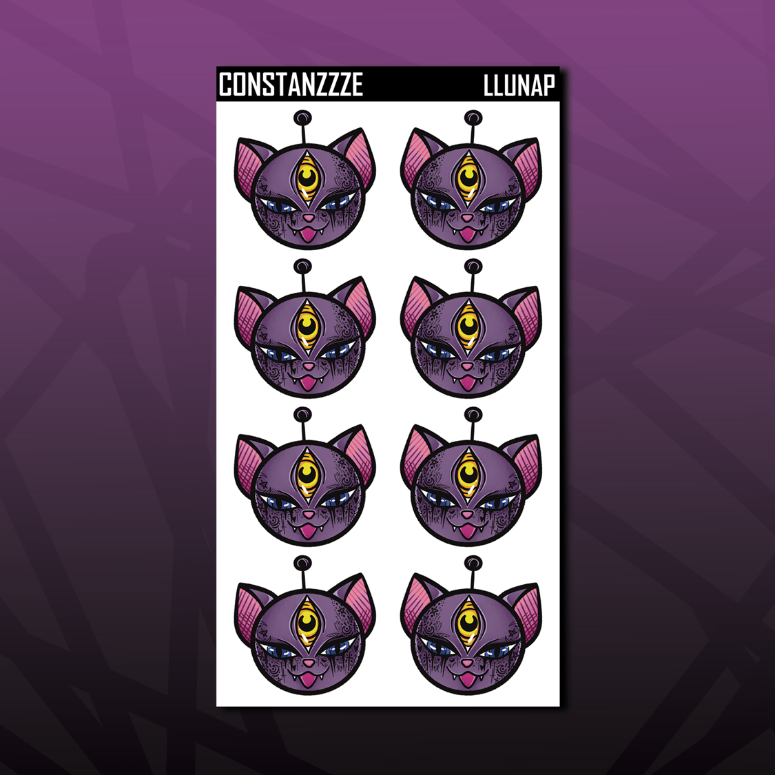 Large Luna P Oracle Sticker Sheet – Constanzzze