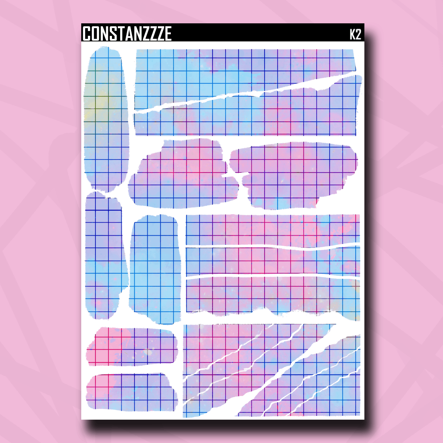 Cotton Kandi Variety Swatch and Rippies Sheet – Constanzzze